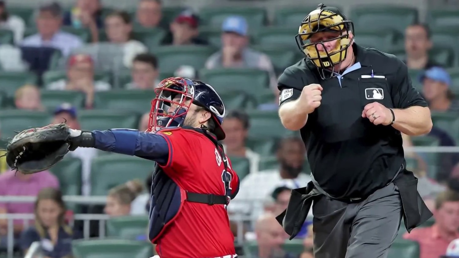 Baseball Umpire Strike Out Signals