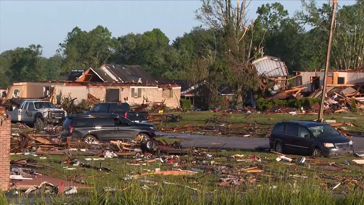 tornado aftermath today