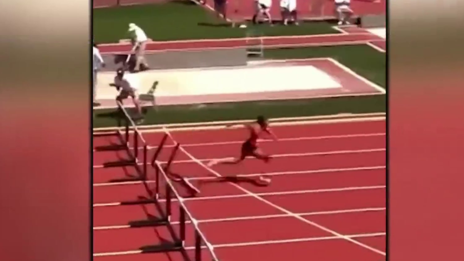 runners falling over