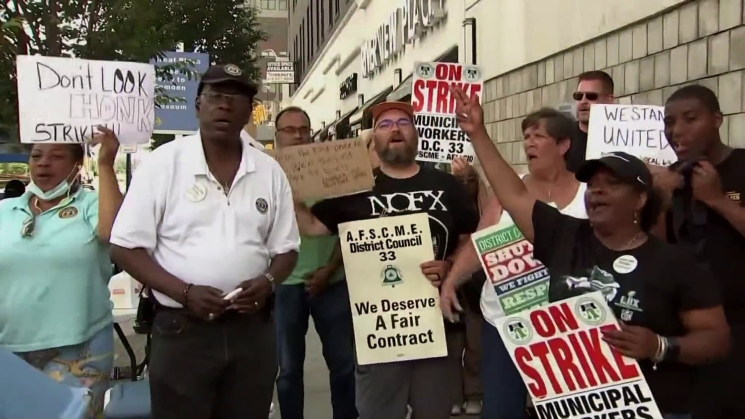 workers strike philly