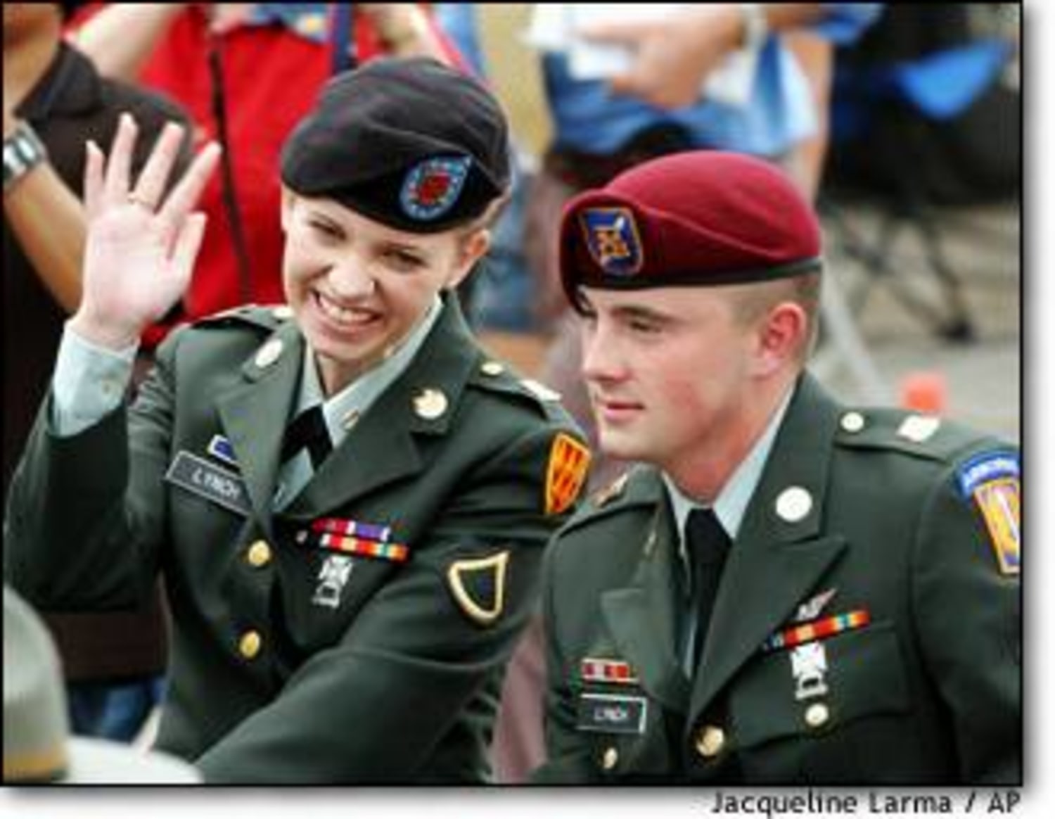 Jessica Lynch Cover Up Pfc. Jessica Lynch Receives Hero's Welcome