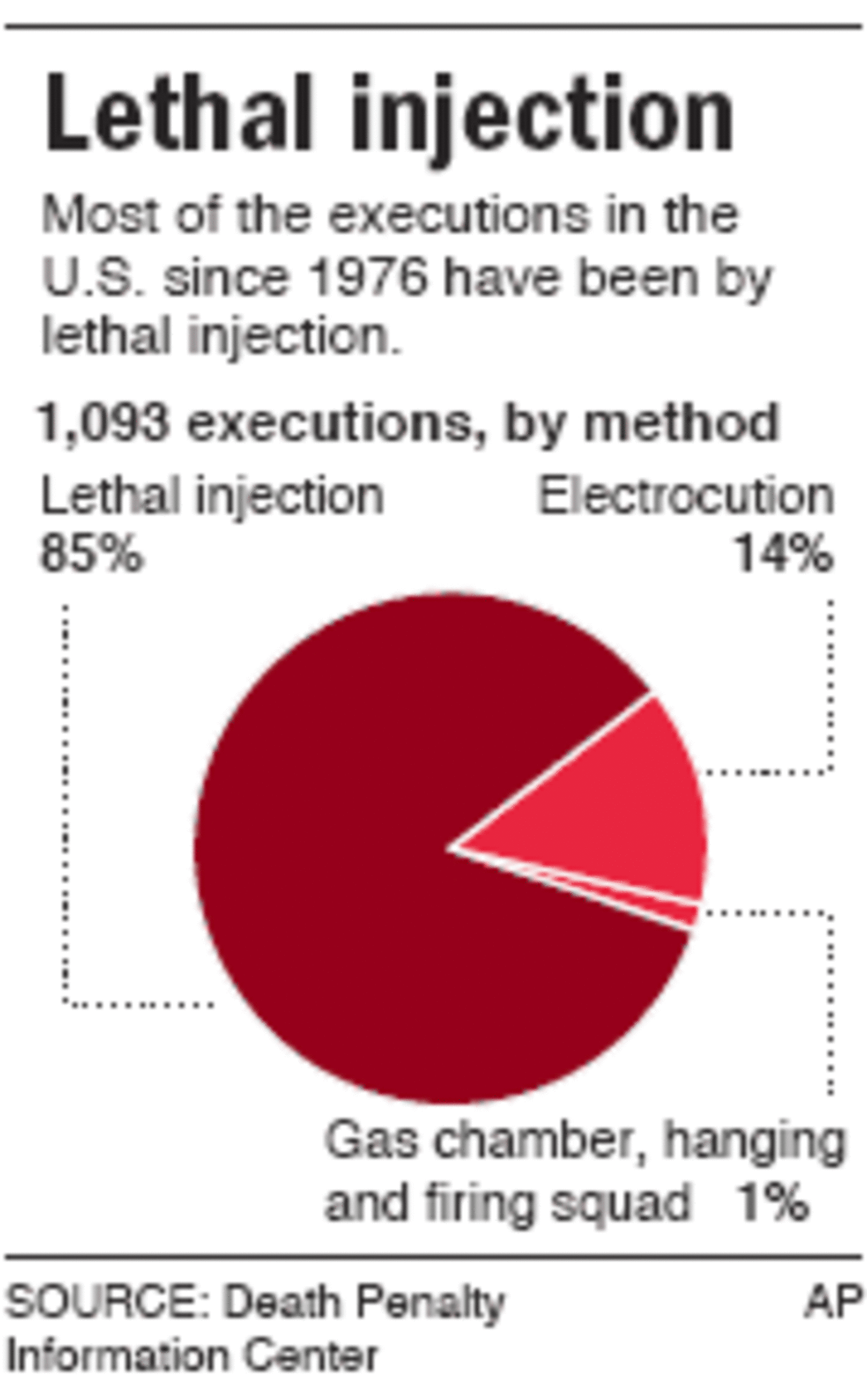 lethal injection execution method description