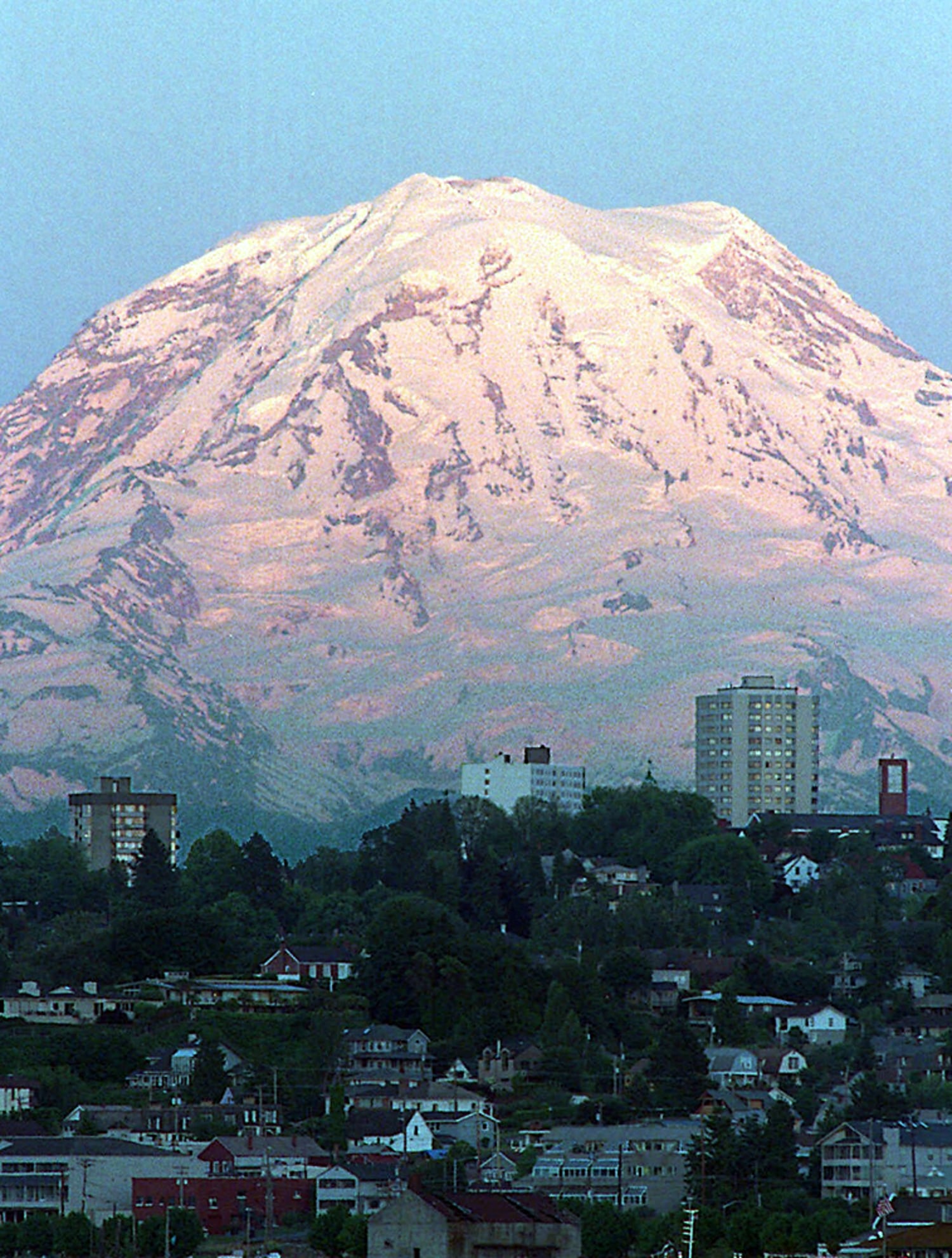 Mount Rainier First Eruption Mount Rainier And The Osceola Lahar