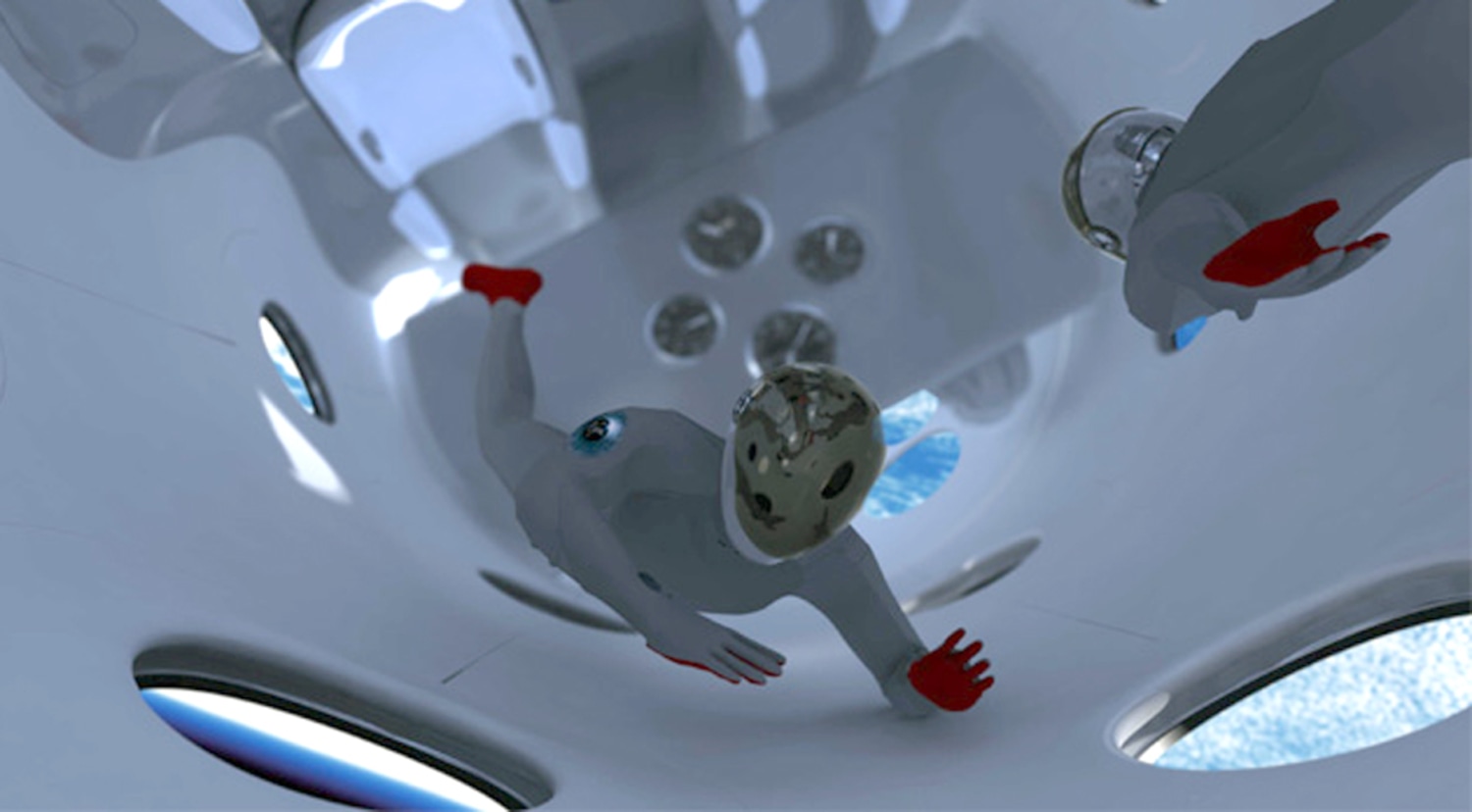 Virgin Galactic Spaceship Interior