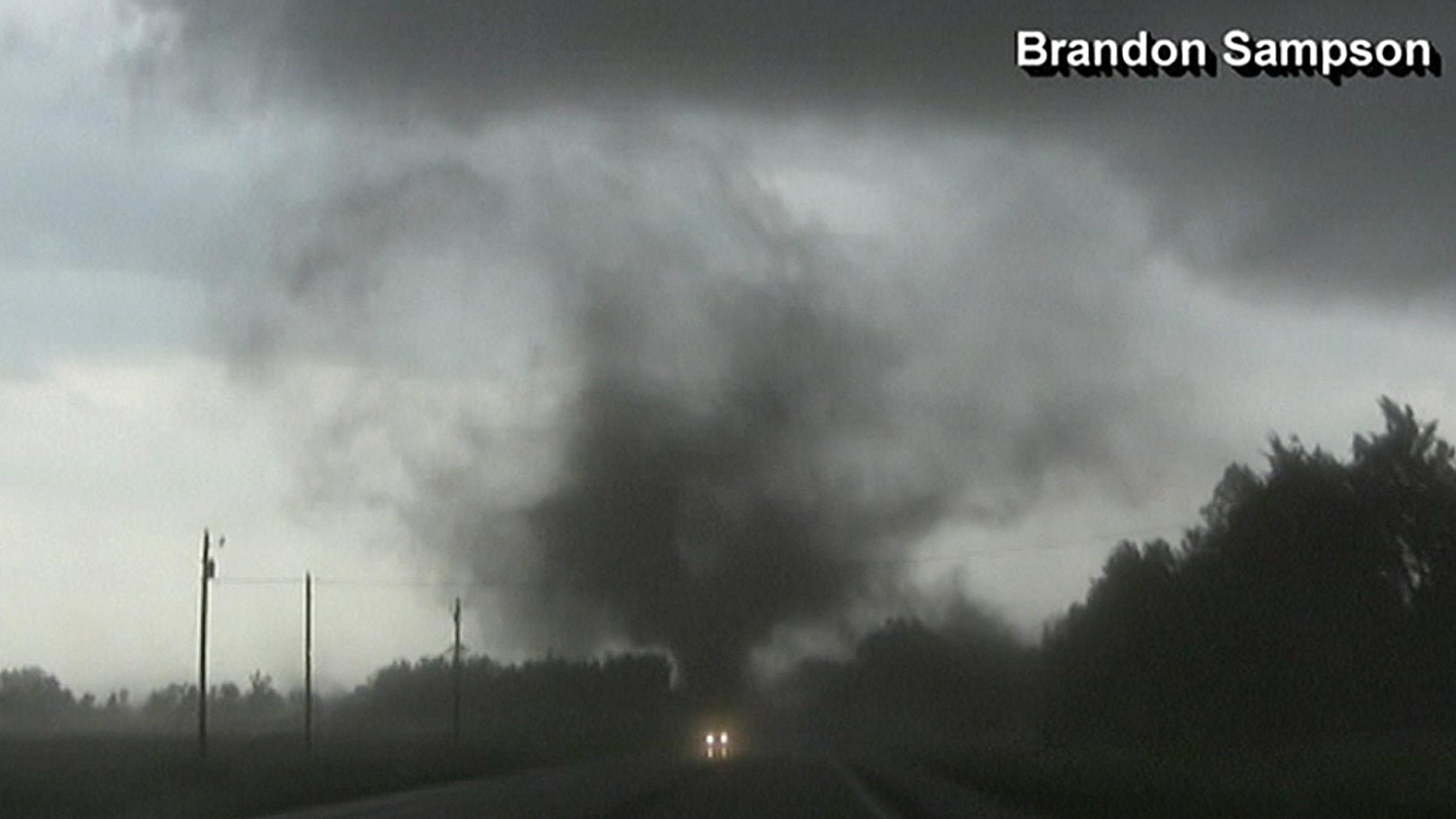 slowest moving tornado