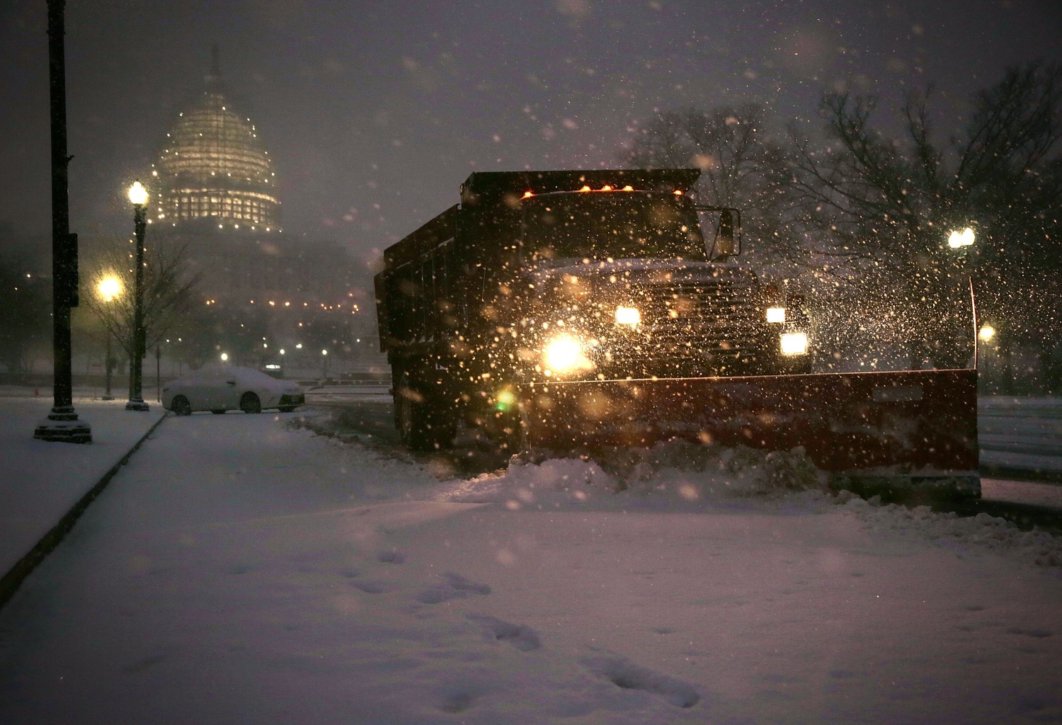 Blizzard At Night