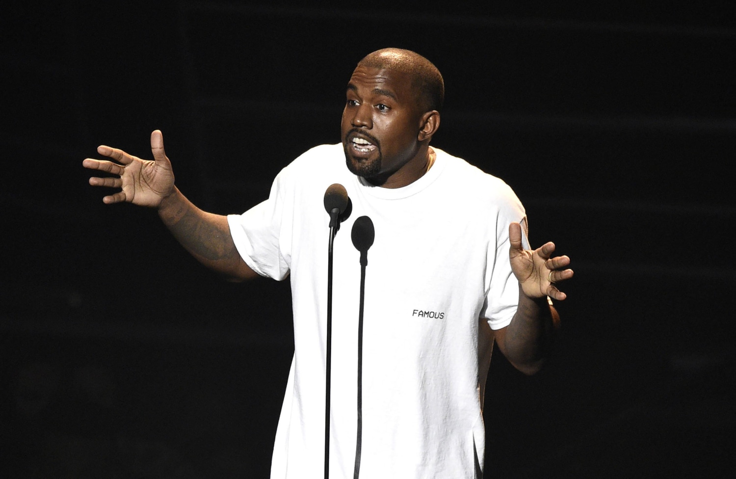 Kanye West Scratching Head