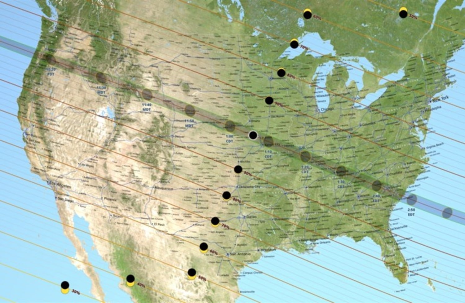 Salem Oregon 2017 Eclipse Path Eclipse Totality In Salem, Oregon: