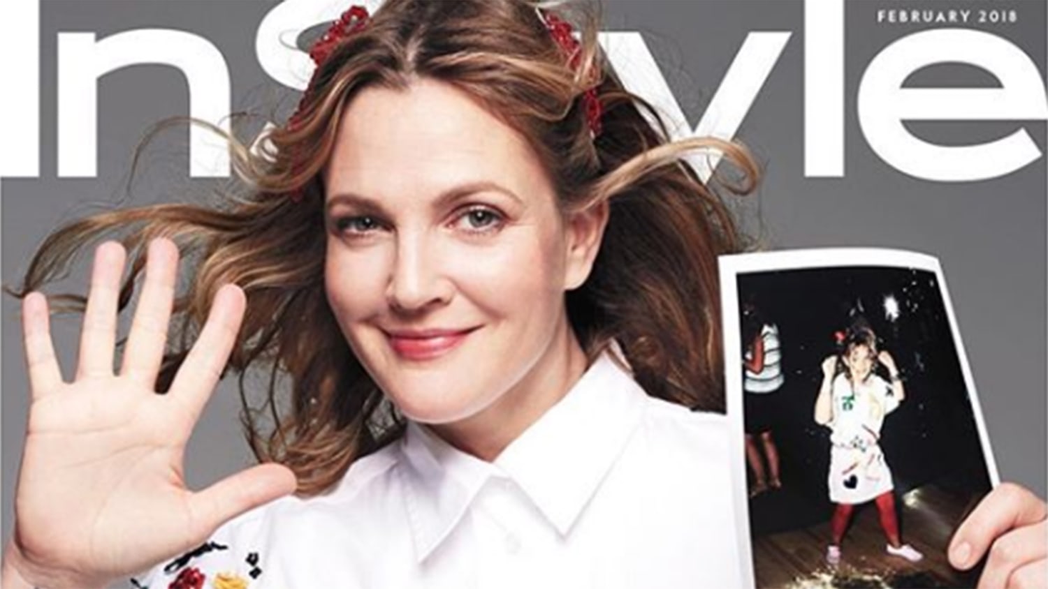 Tegnet Barrymore Red Hair Magazine Cover 43 Drew Barrymore Ideas