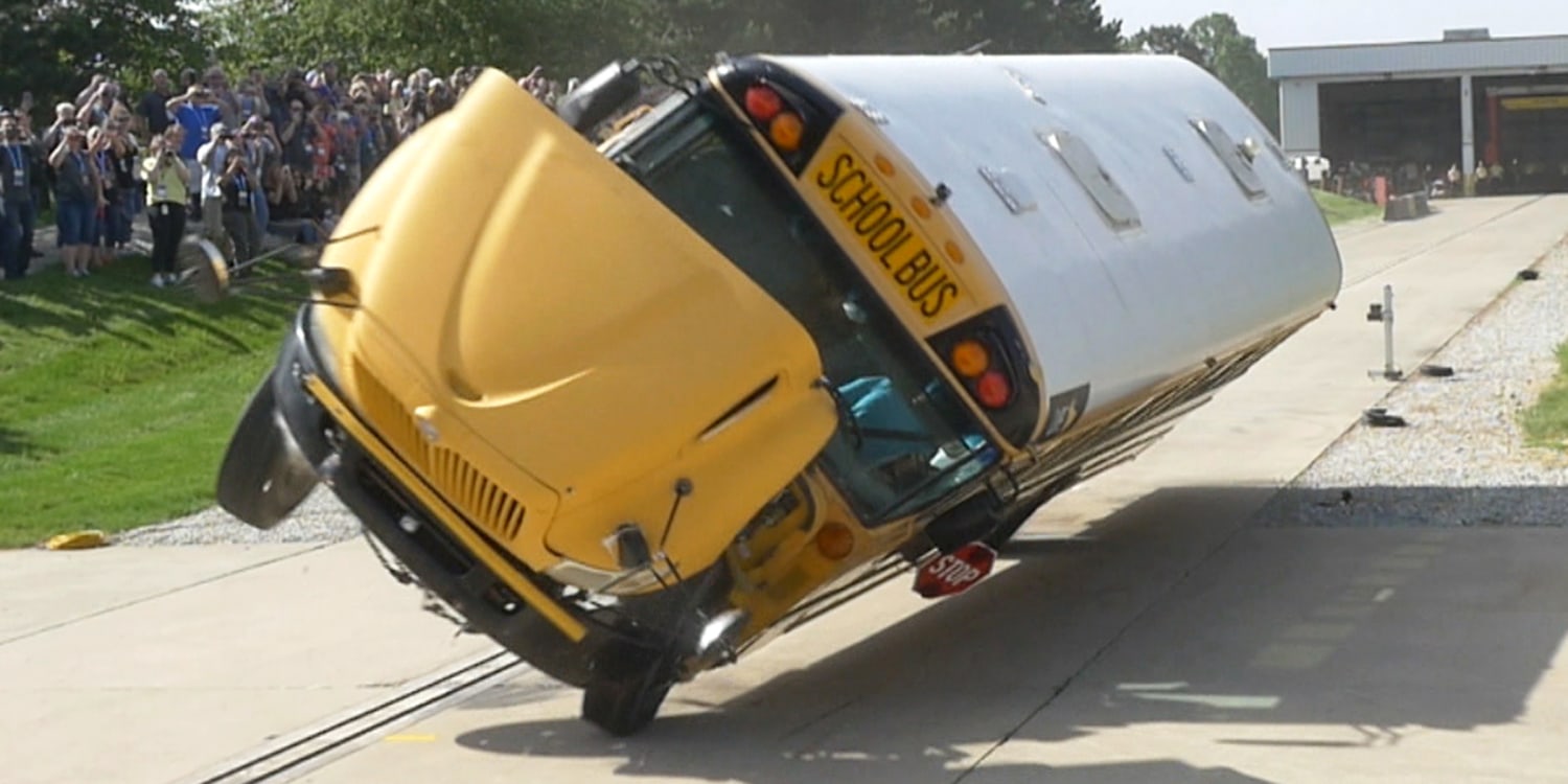 Crash Test D'autobus Scolaire WATCH: IMMI Side Impact Crash Test Demos