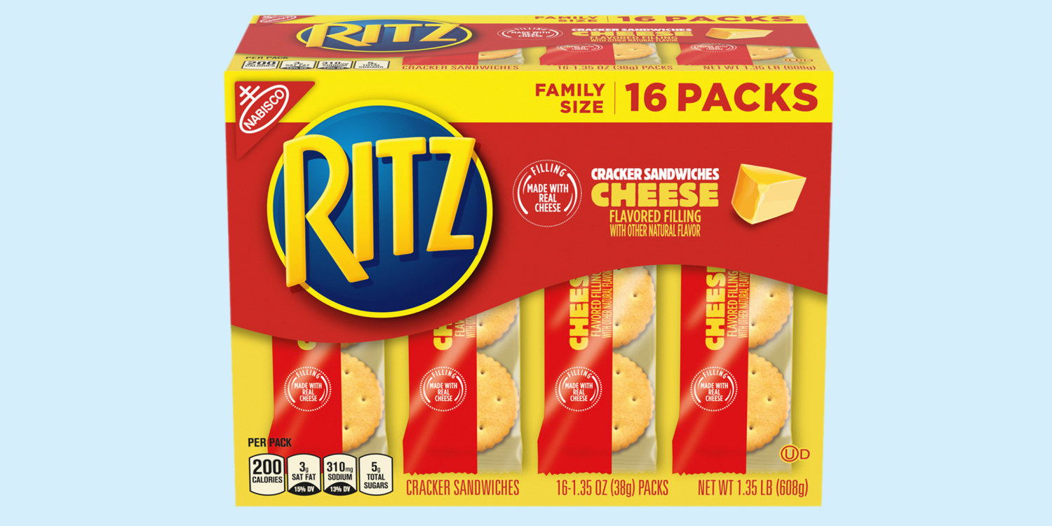 Ritz Cheese Crackers Box
