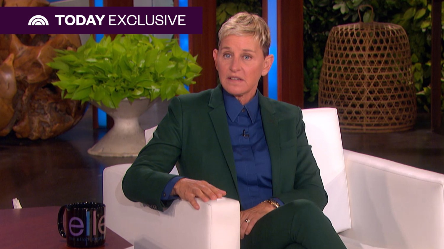 Ellen Degeneres Show Today Pink Gives Ellen DeGeneres An Emotional