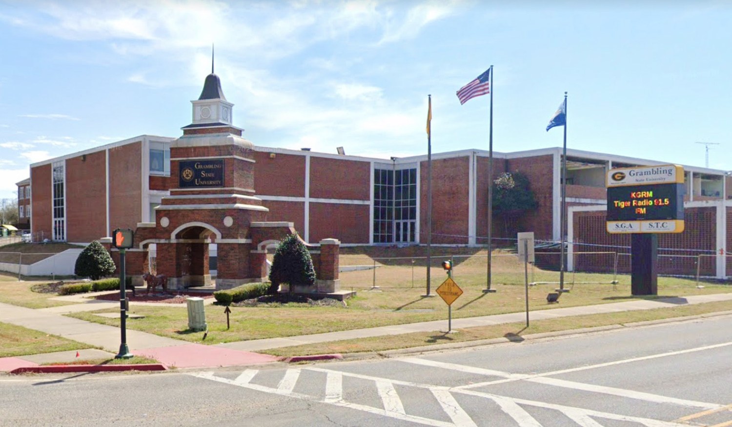 Grambling State University Campus Map Library Maps