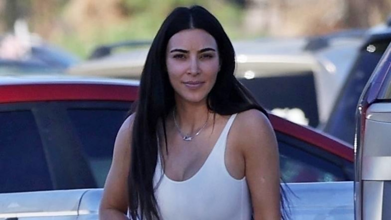 Kim K Sin Maquillaje