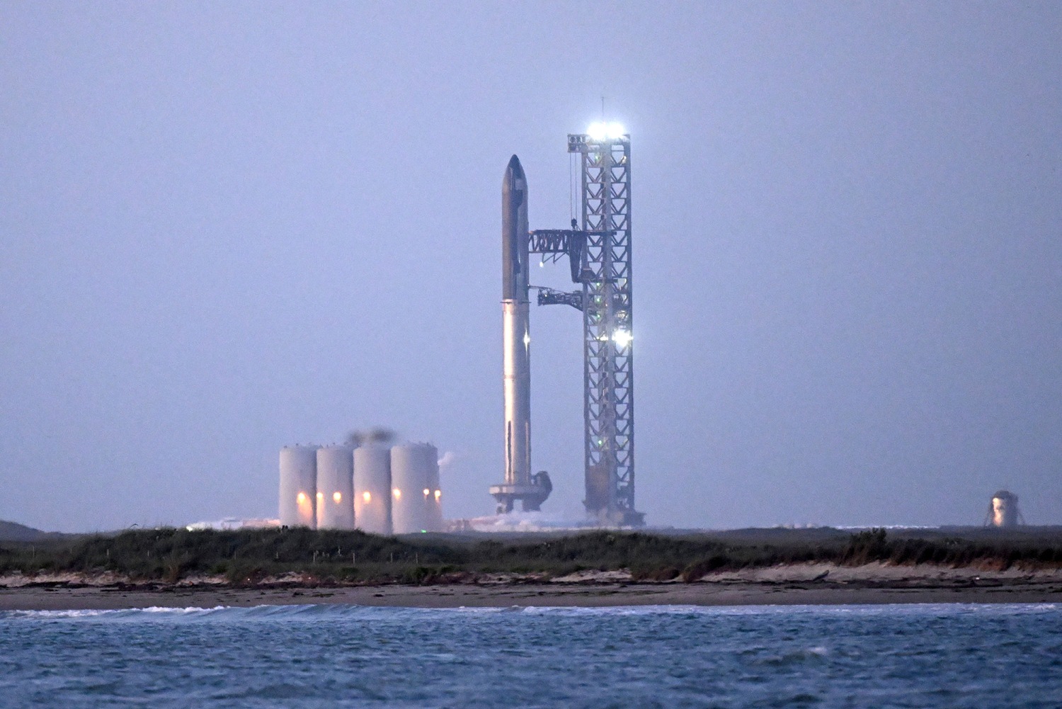 El Aterrizaje De Un Cohete De Spacex En El Mar Hace Historia
