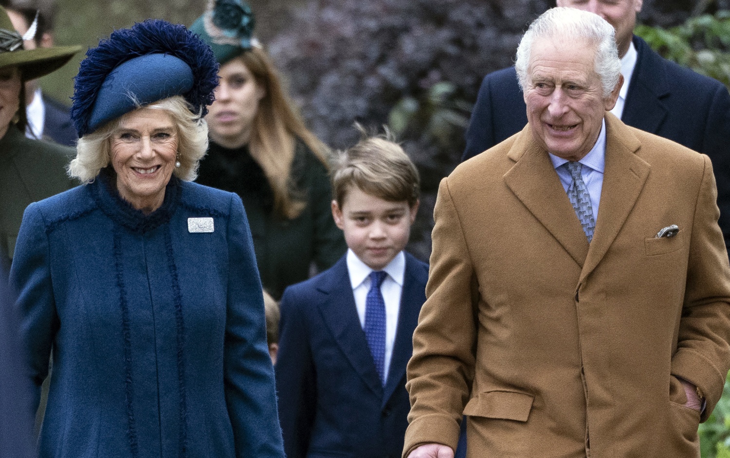 Prince George Makes History As Official Page Boy During King Charles