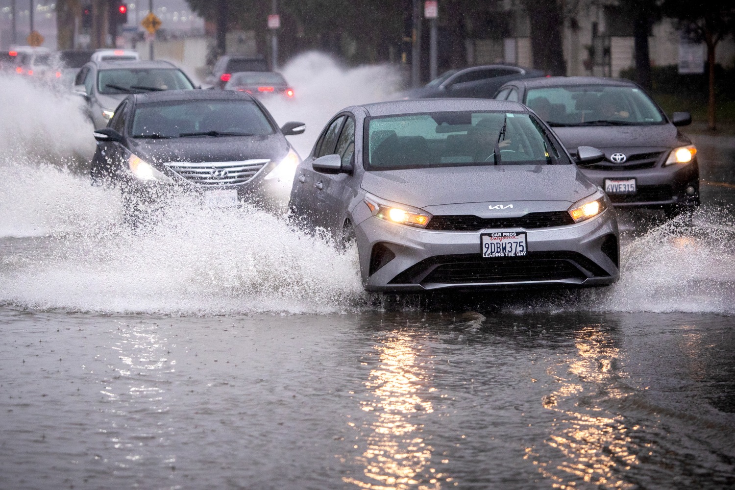 Southern California Rain Relentless Rain' Pummels Southern California,