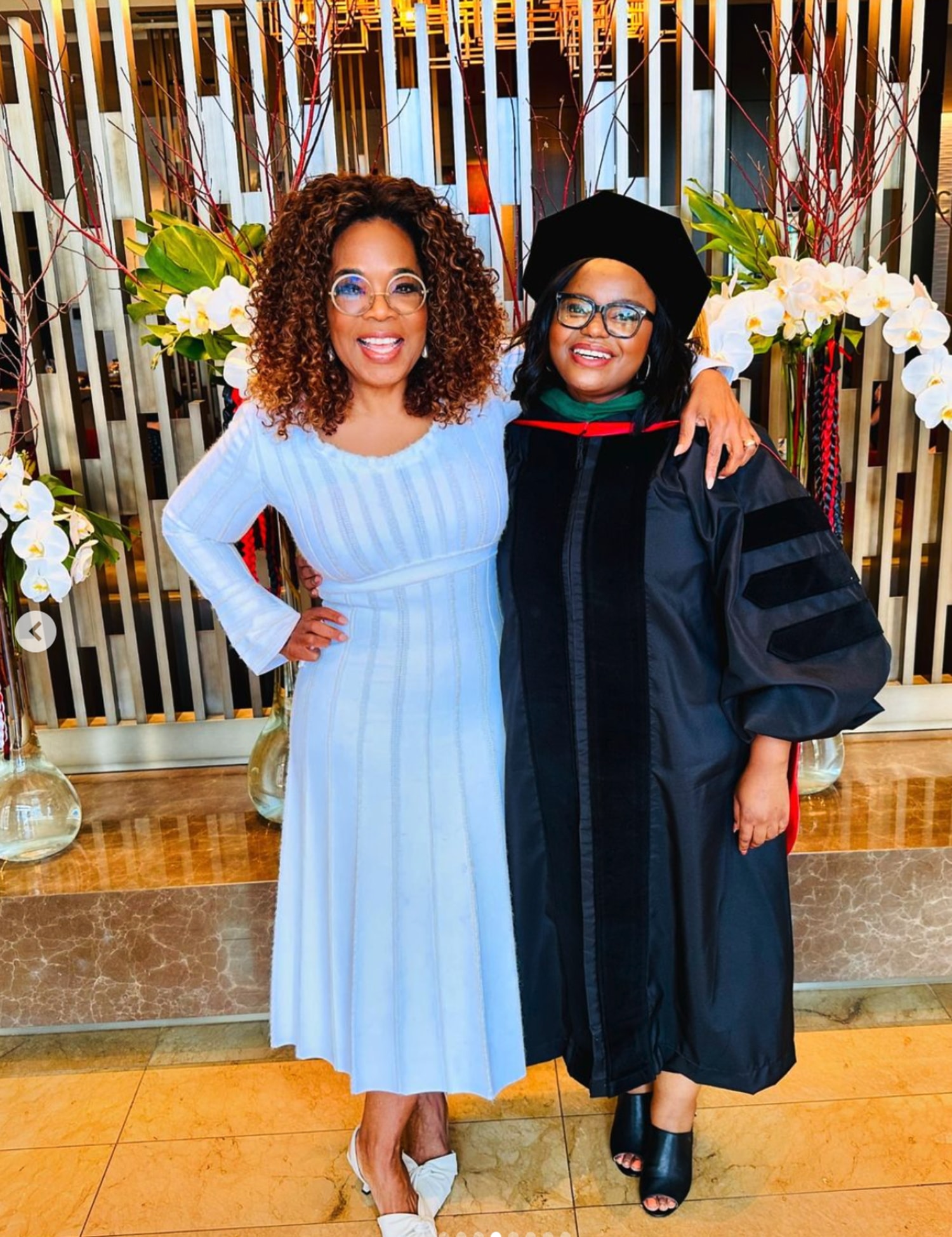 Oprah School Graduation