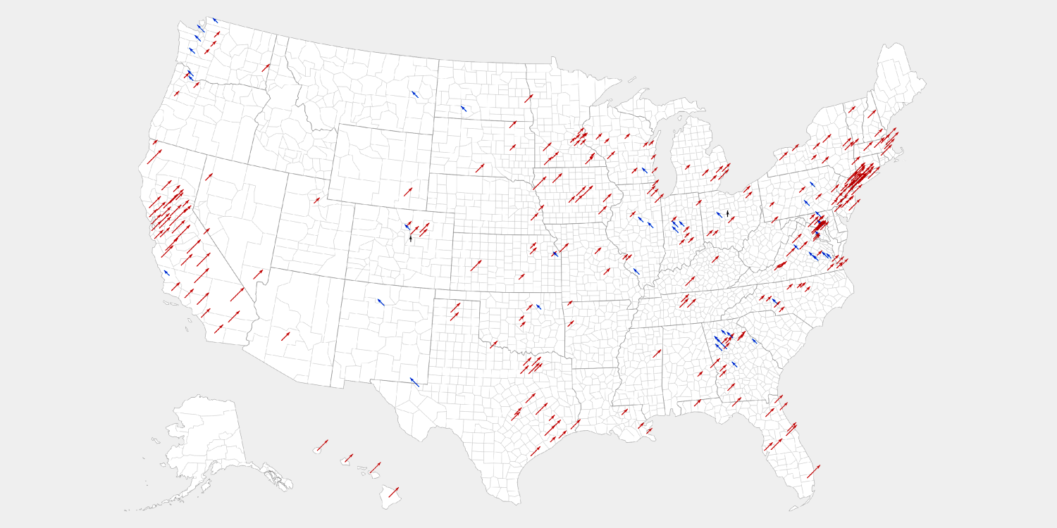 Who Won The Popular Vote Map