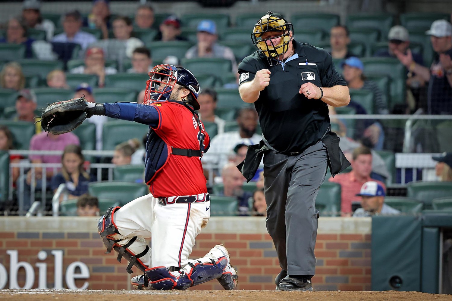 Baseball Umpire Strike Out Signals