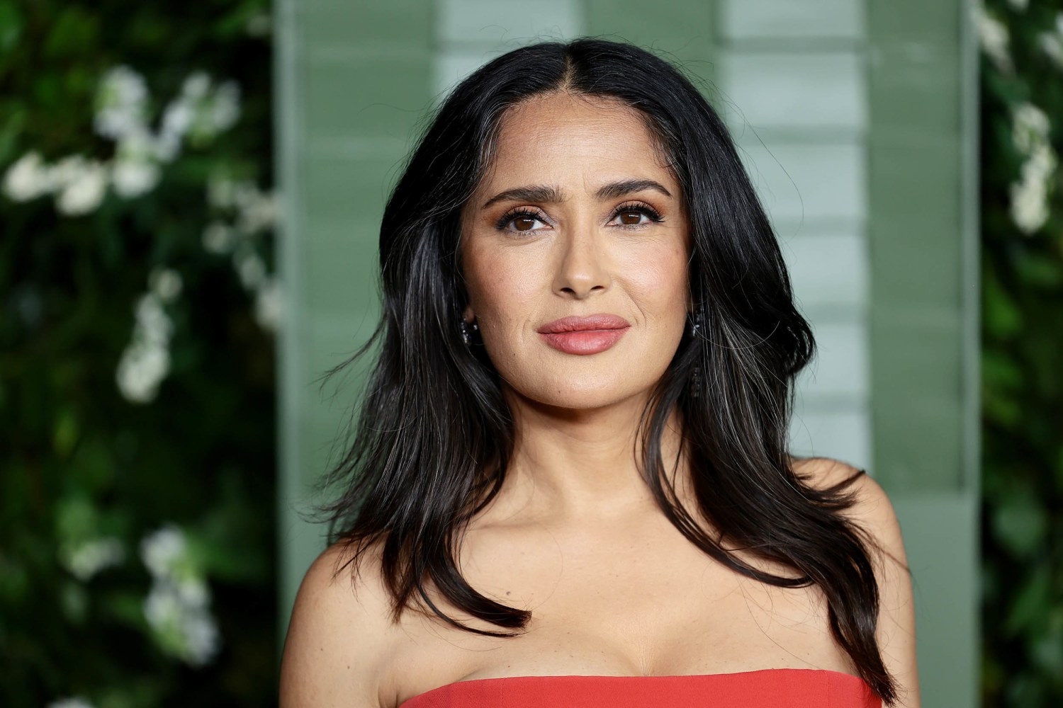 Salma Hayek Google Logo Wereldsterren Treden Op Tegen Armoede En