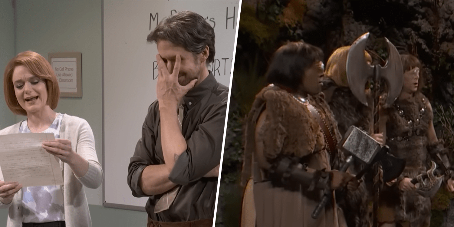 A wedding toast sketch on Saturday Night Live started off like a normal ...
