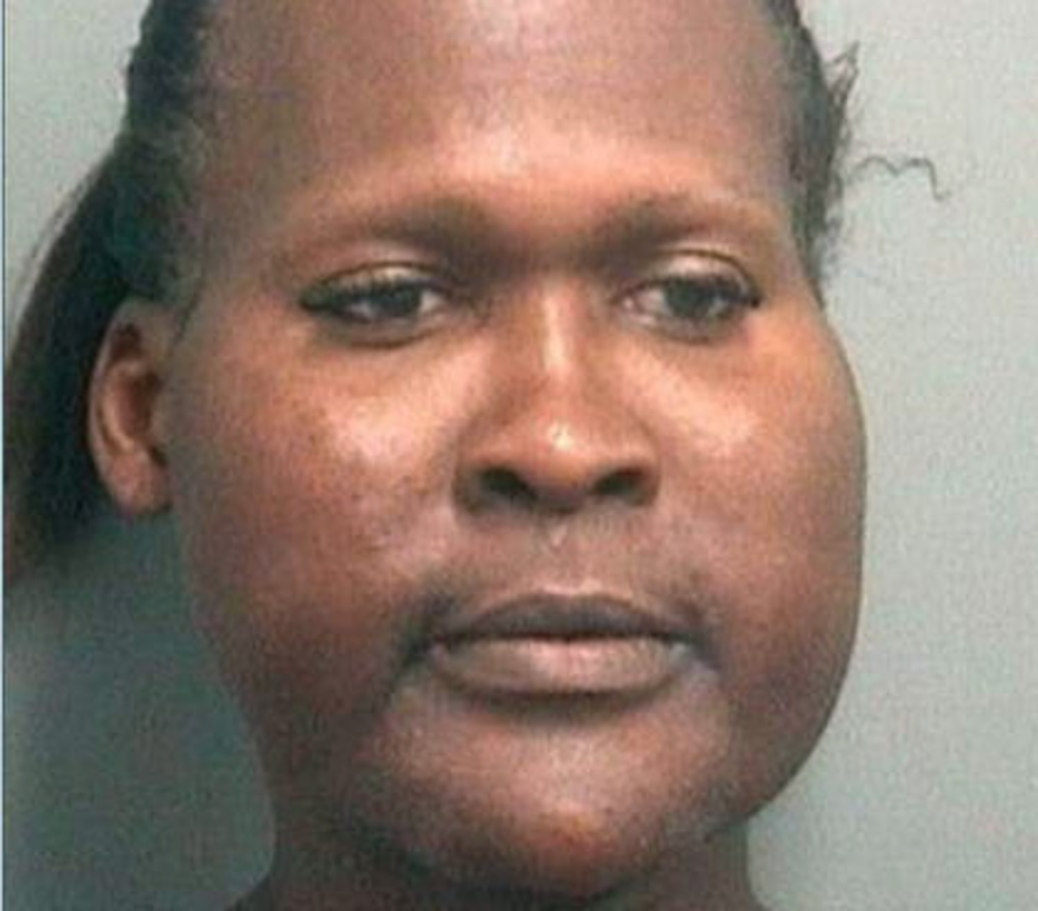 Lady Injecting Fix A Flat