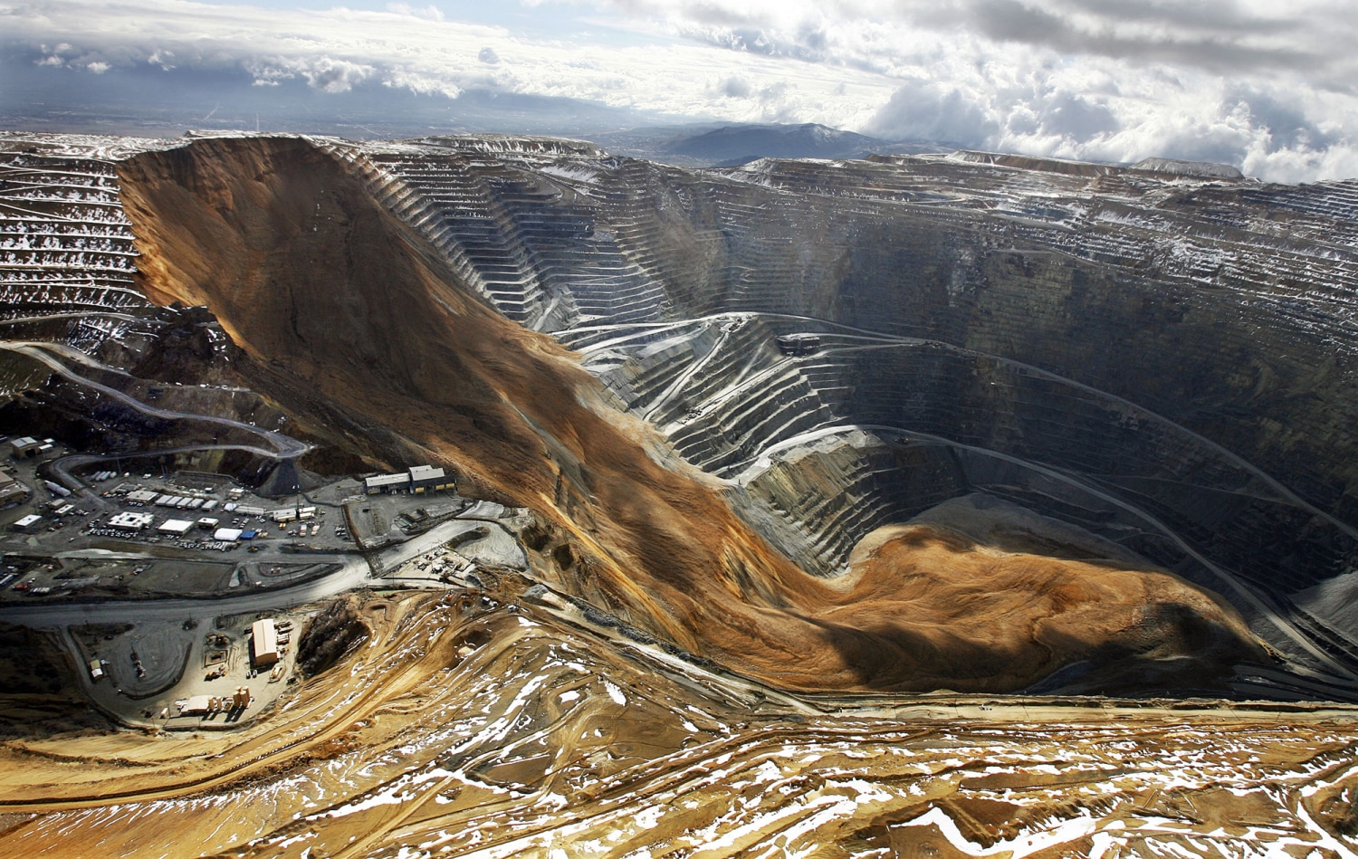 Bingham Canyon Mine Slide