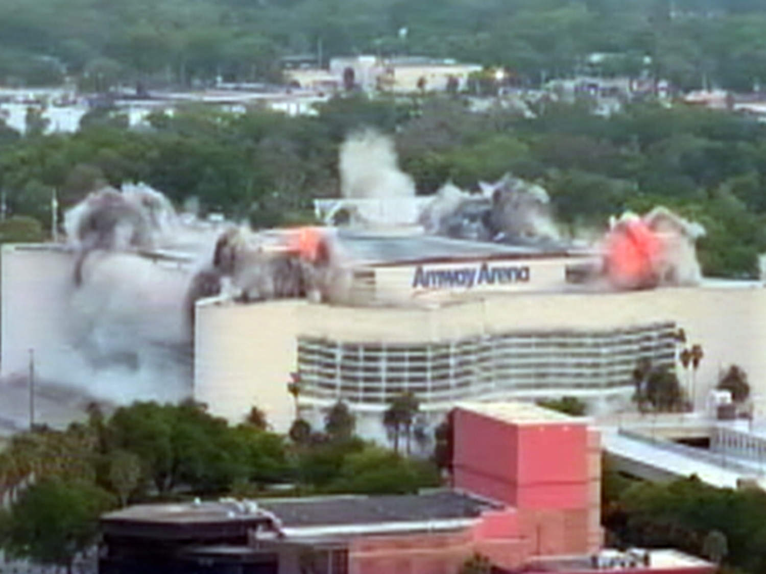 amway arena implosion