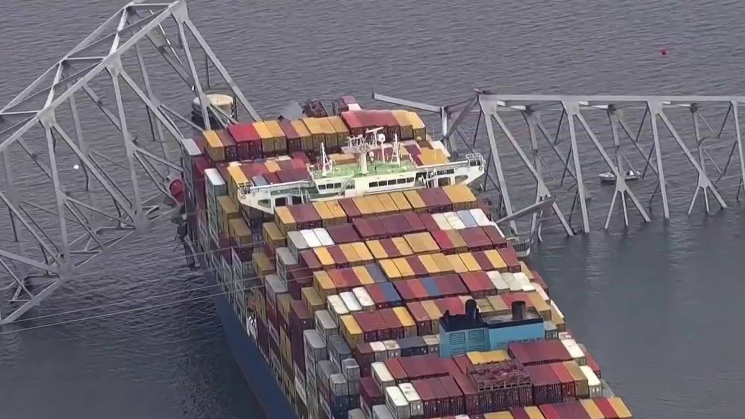 cargo ship bridge view