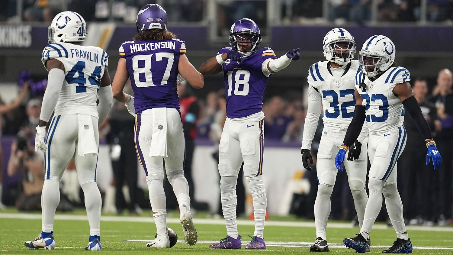 Football Player Celebration