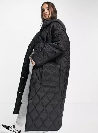 How to wear the cloud coat trend, according to a stylist