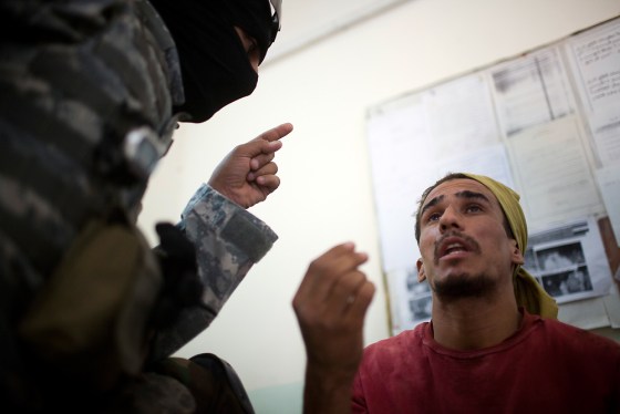 Ban on masks upsets Iraqi interpreters
