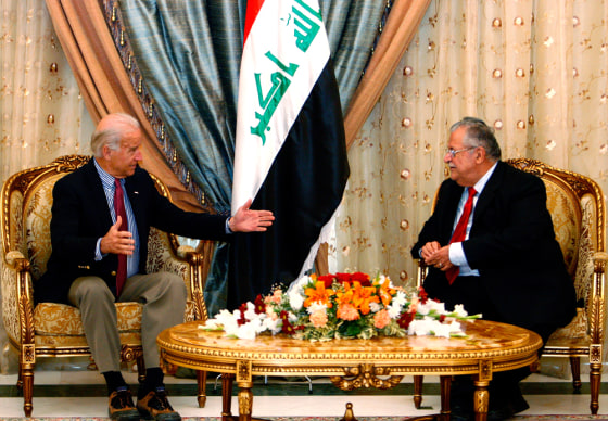 Biden visits Iraq as blasts highlight ongoing war