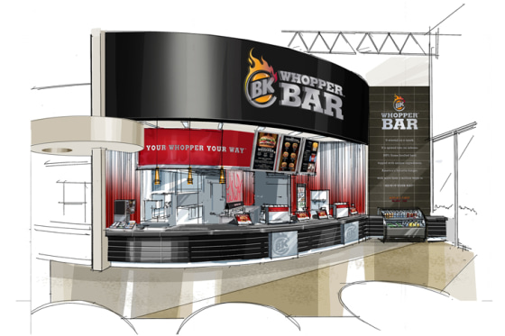 Burger King launching ‘Whopper Bar’ concept