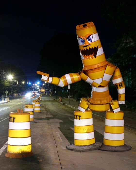 Barrel ‘monster’ gets N.C. student arrested