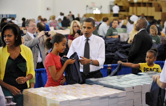 Obama: Community service is a national duty