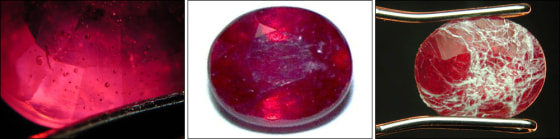 It’s a ruby ... but it’s not the real thing