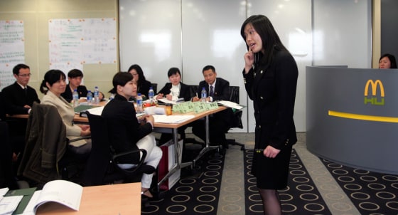 McDonald’s opens Hamburger U. in China