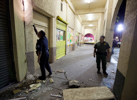 Dozens of aftershocks jolt ‘lucky’ Calif., Mexico