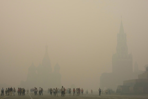 Moscow opens 'anti-smog' centers