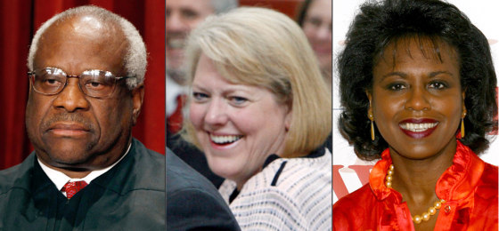 Wife of Justice Thomas says call to Hill 'a mistake'