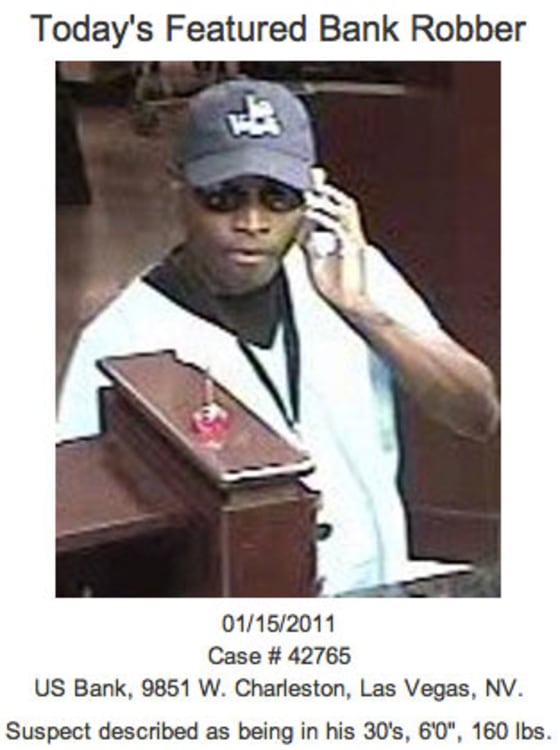 Vegas FBI touting Internet bank robber gallery