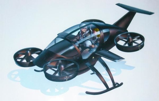 Time to take to the skies ... in a flying hybrid car