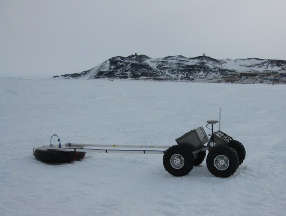 Rover goes for test drive around polar regions