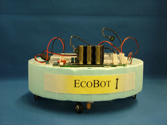 Latest robots eat — and poop — to power up