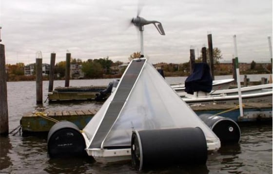 Ocean robots could sail seas and farm fuel from algae