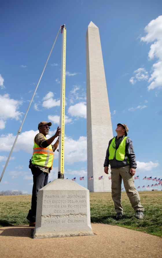 Aardbeving Washington Monument