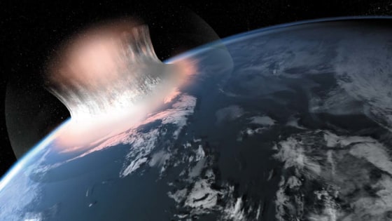 meteorite deep impact