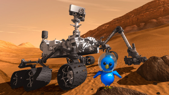 Mars rover's Twitter feed full of bravura — and it's a bit cheeky